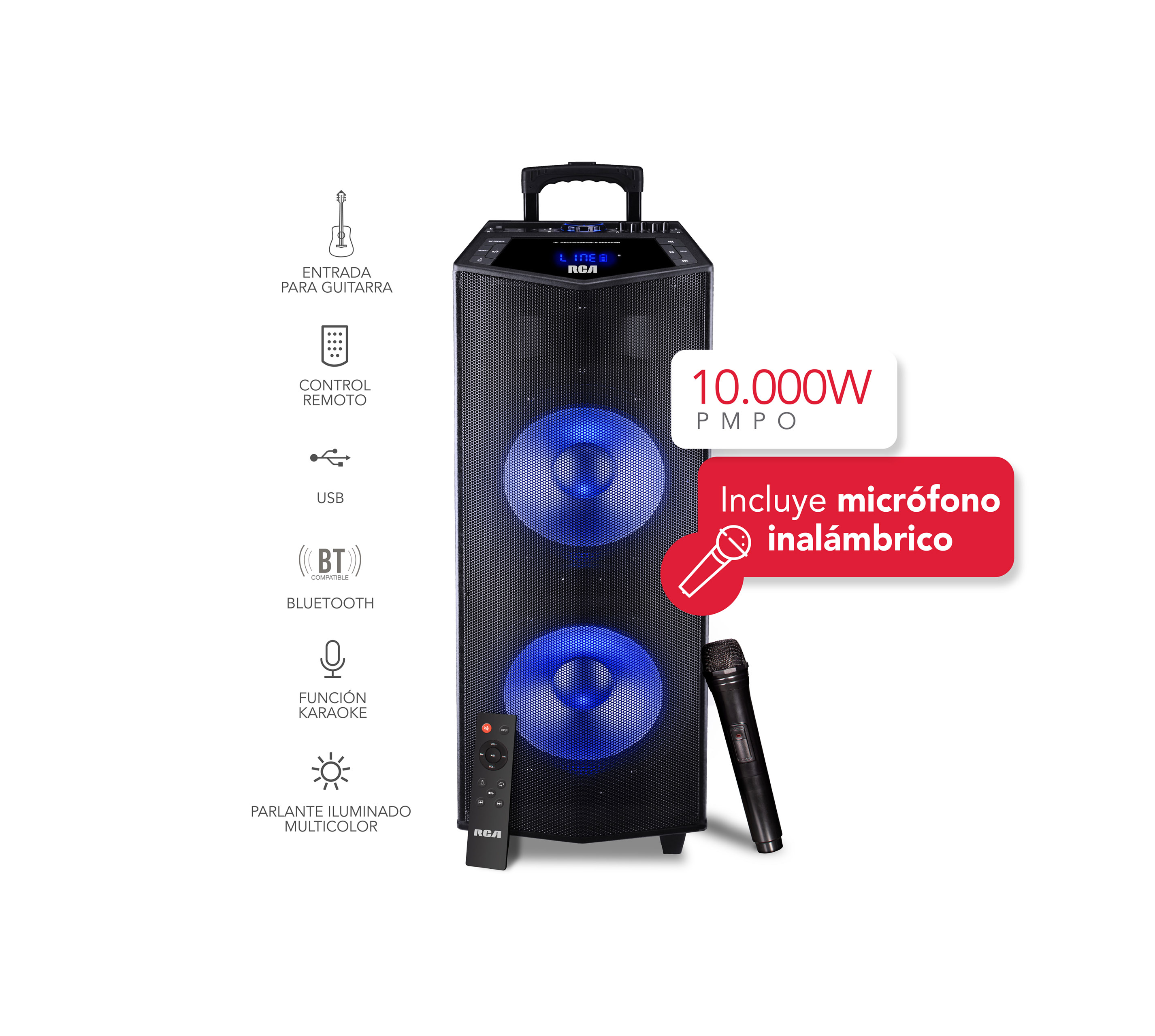 RCA - Parlante Bluetooth