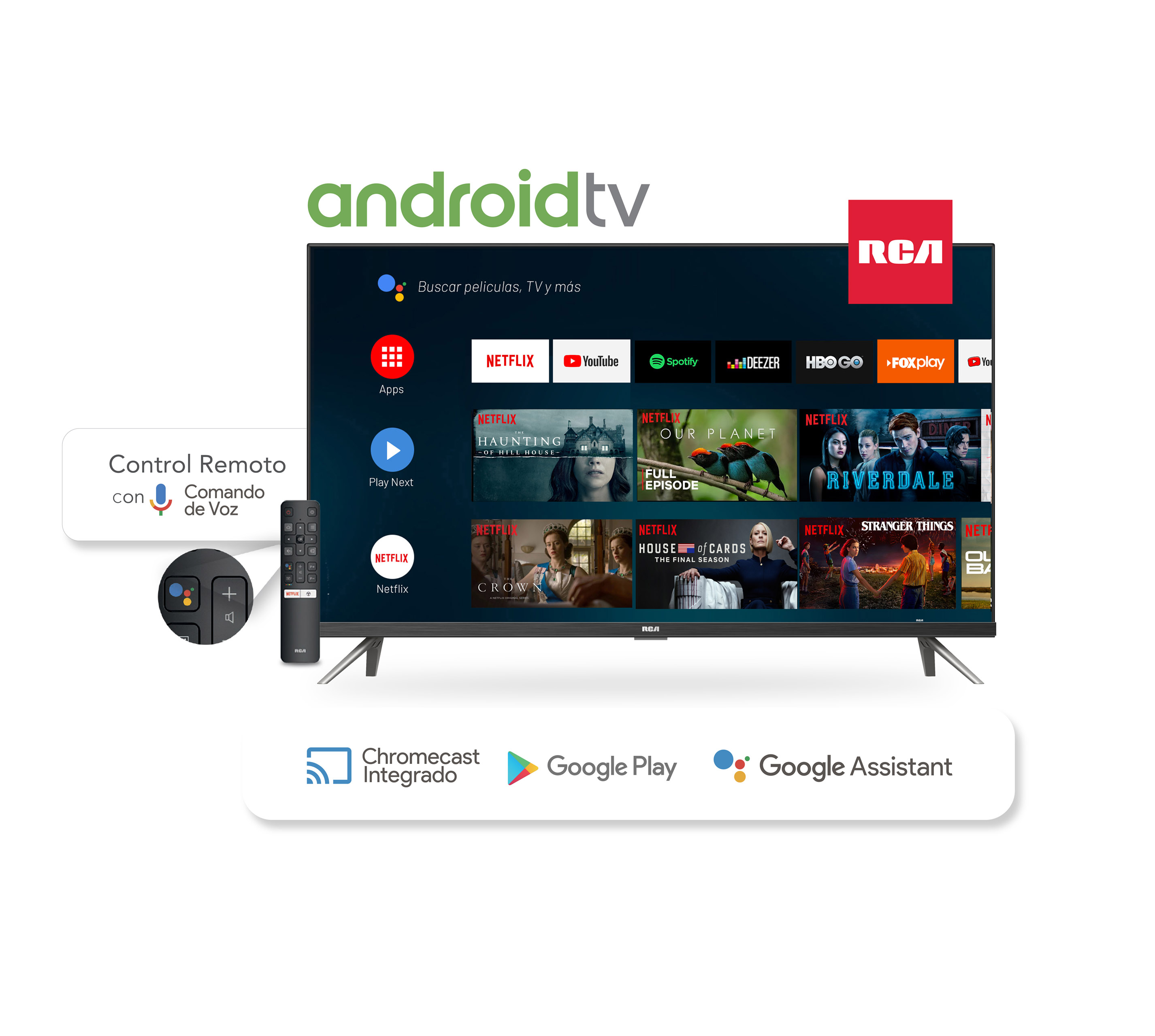 RCA - Android TV 42"